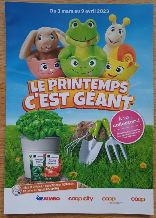 54 points Coop "Le Printemps C'est Géant" | Kaufen auf Ricardo