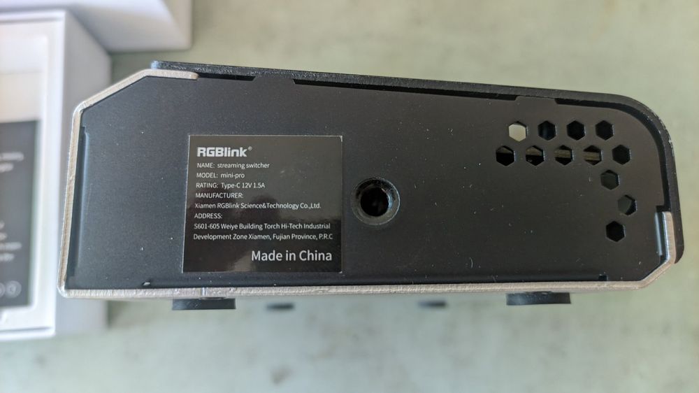 Rgblink mini pro (atem mini pro equivalent) hdmi switcher | Kaufen auf ...
