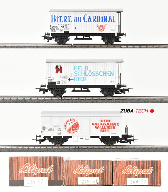 Liliput 3x Güterwagen SBB H0 GS mit OVP (Gebraucht) in St. Gallen für CHF 10 – mit Lieferung auf ...