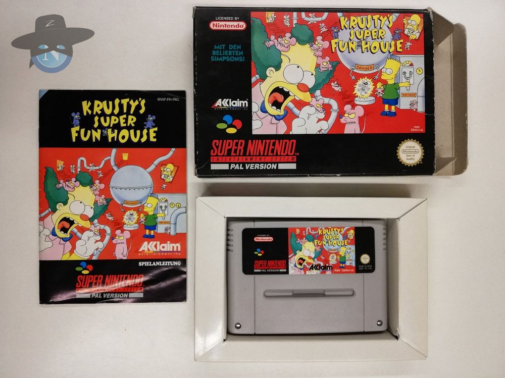 Krusty's Super Fun House / Super Nintendo SNES (Gebraucht) in St ...