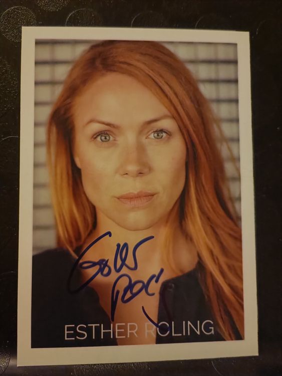 Esther Roling - handsignierte Autogrammkarte (Gebraucht) in Menziken ...