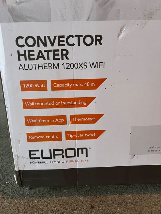 Neuer nie gebrauchter Konvertor mit Wifi und Thermostat (Neuf avec ...