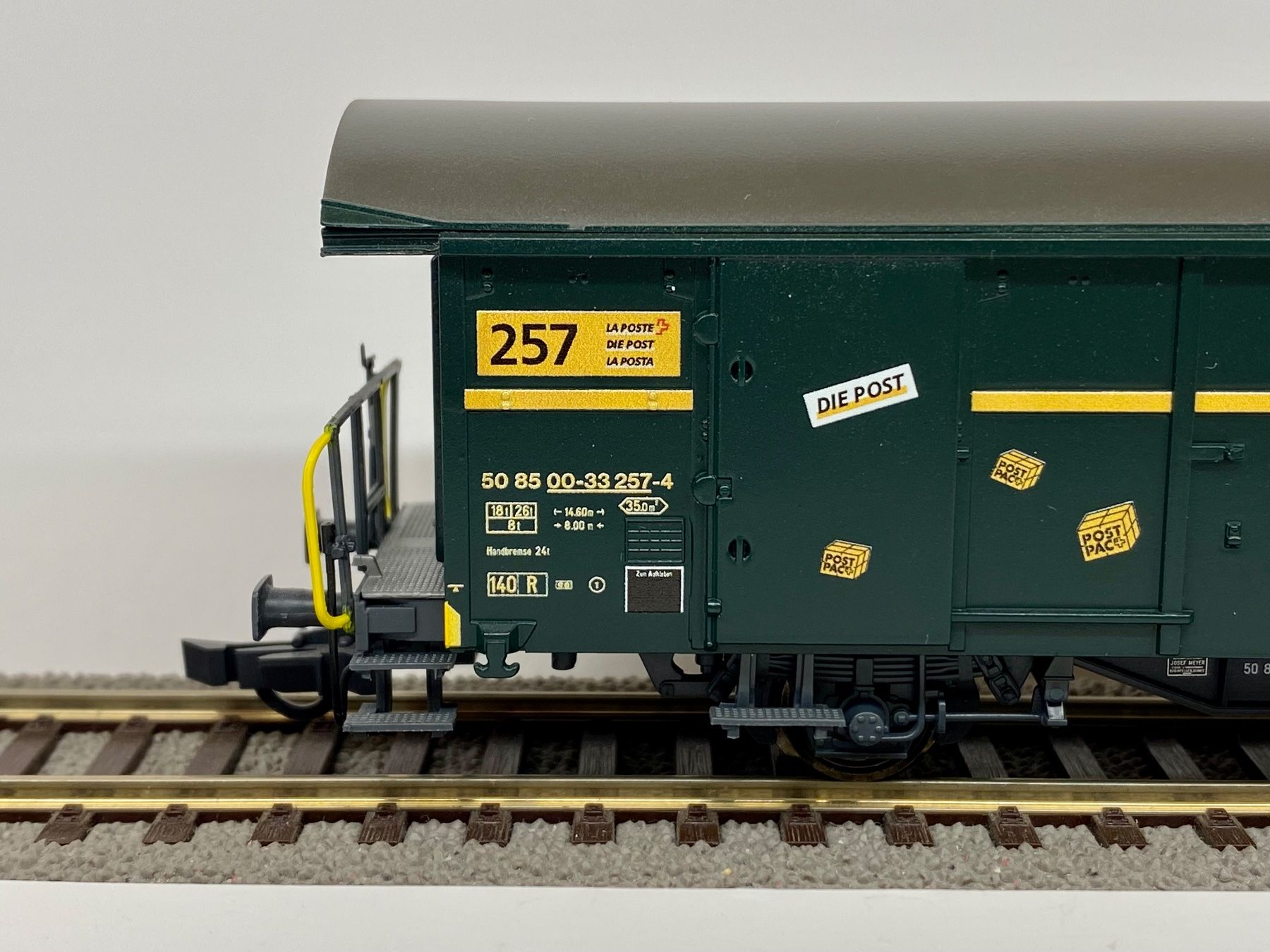 Roco 76209 (H0 GS) SBB Z2 Postzentrum Luzern DIE POST 257 (Gebraucht ...