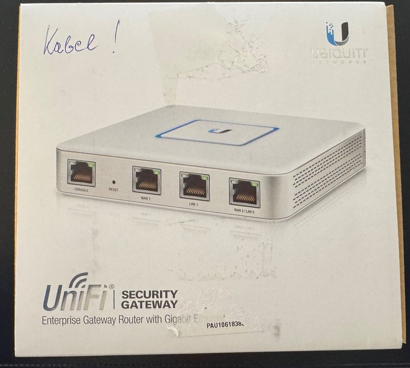 Unifi Security Gateway USG (Gebraucht) in Zürich für CHF 20 – mit ...