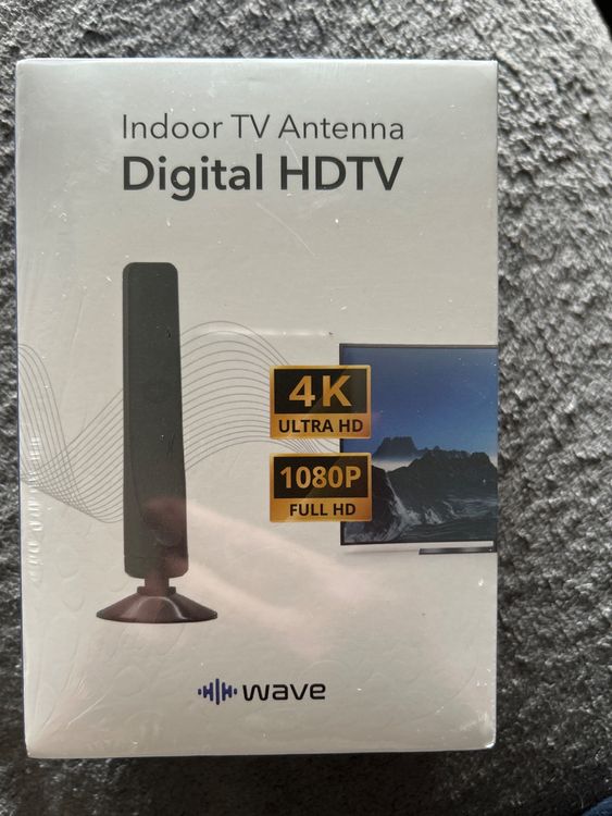 Wave Indoor TV Antenne Digital HDTV (Neu und originalverpackt) in ...
