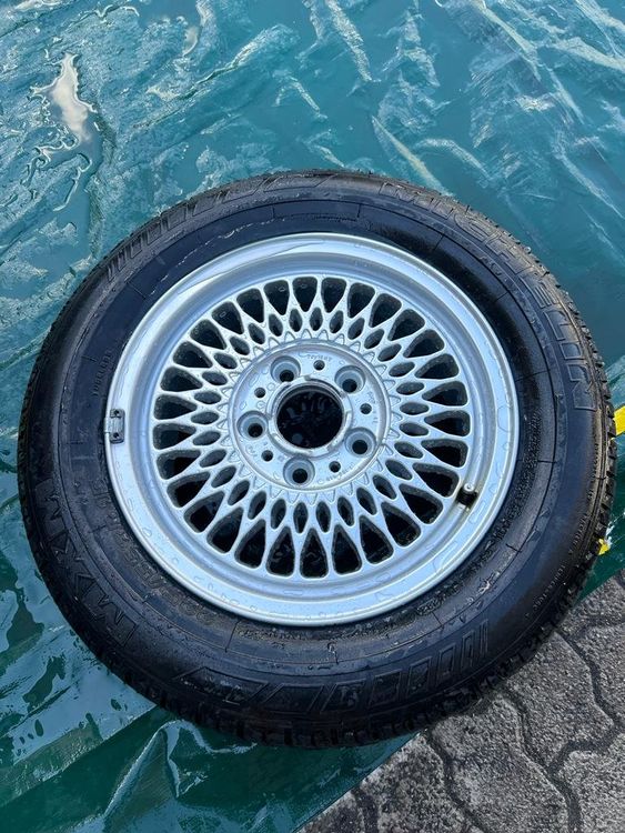 Sommerreifen + Alufelge BMW - Dimensionen: 225/55 R15 (Gebraucht) in ...