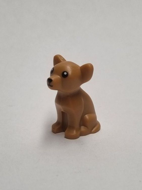 LEGO 12888pb01 Medium Nougat Dog, Chihuahua with Black Eyes (Neu ...