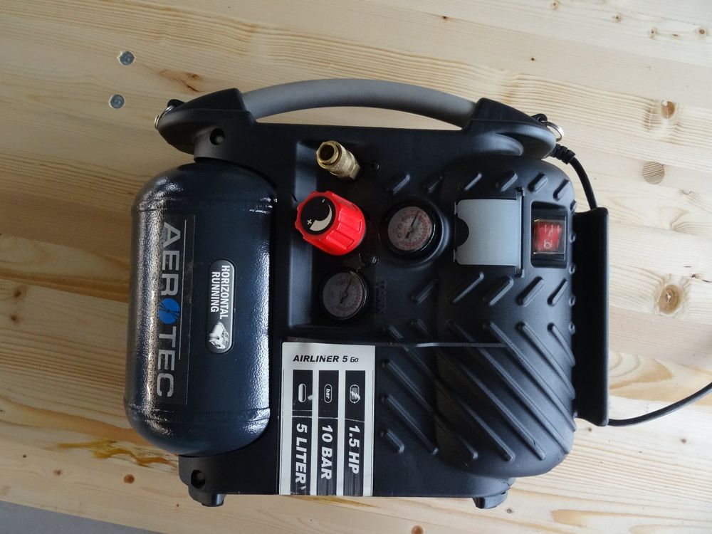 AEROTEC portabler Luftdruck-kompressor 10 bar Druck (Gebraucht) in ...
