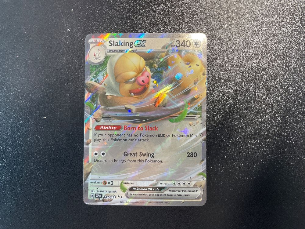 Carte Pokémon Slaking EX 147/191 (Neuf (Voir description)) à Essertines ...