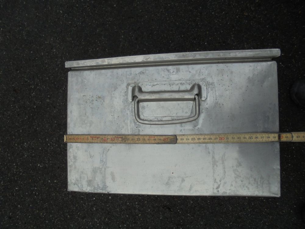 Schäfer Select Stapelbox aus Metall, robuste Metallkiste (Gebraucht) in ...