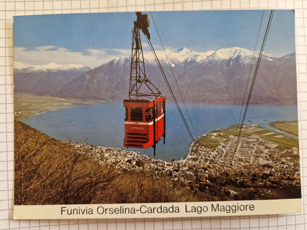 Funivia Orselina-Cardada Lago Maggiore 1979 (Gebraucht) in Melchnau für ...