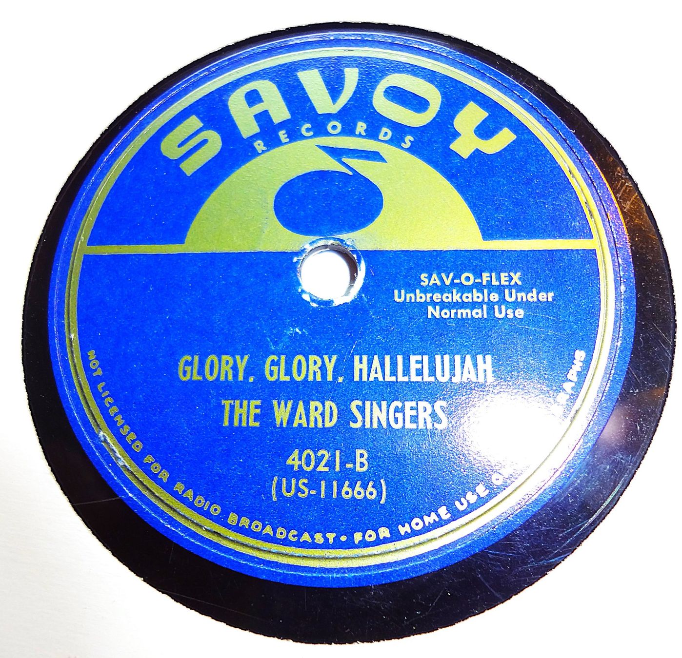 The Ward Singers seltene & schöne Weihnachts Schellackplatte (Gebraucht ...