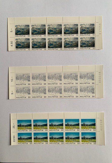 1998 Bilder der Schweiz, 10 ganze Sätze ** (Neu (gemäss Beschreibung)) in Zürich für CHF 38.8 ...