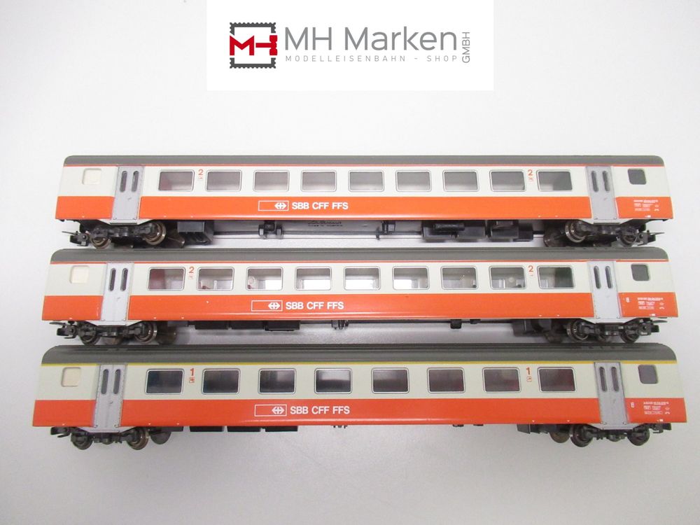 Liliput 883 3x Personenwagen SBB Swiss Express DC H0 | Kaufen auf Ricardo