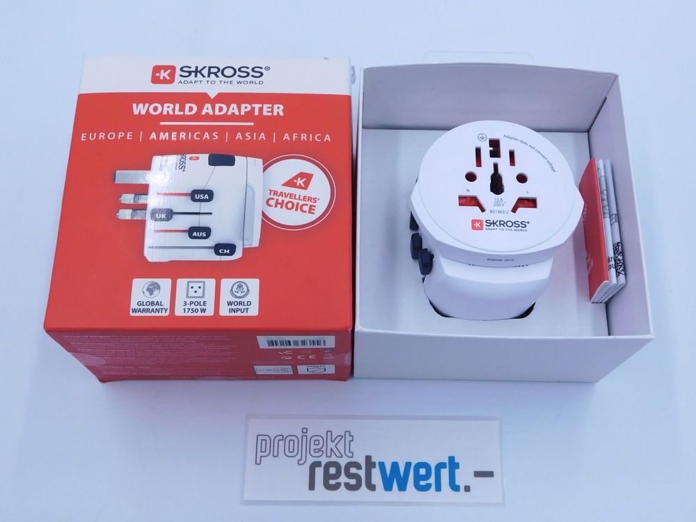 World Adapter von SKROSS (Gebraucht) in Bülach für CHF 11 – mit ...