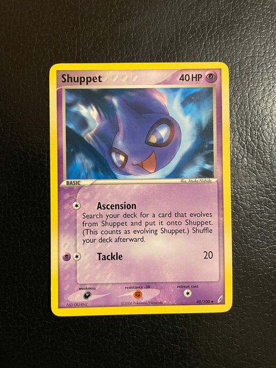 Ex Crystal Guardians Shuppet 40/100 Ab 1 (Gebraucht) in Paradiso für ...