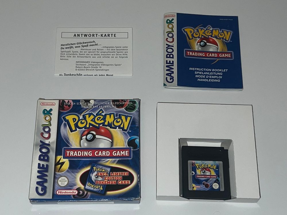 Game Boy Color (GBC) Spiel - Pokémon Trading Card Game (OVP) (Gebraucht ...