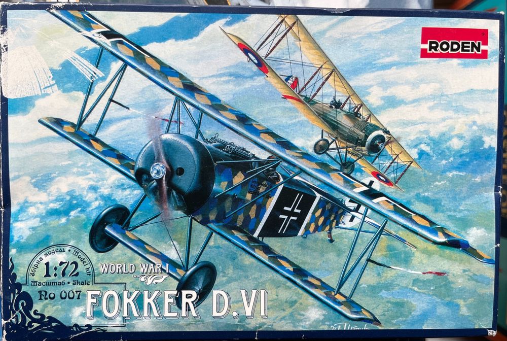 FOKKER D. VI 1. Weltkrieg | Kaufen auf Ricardo