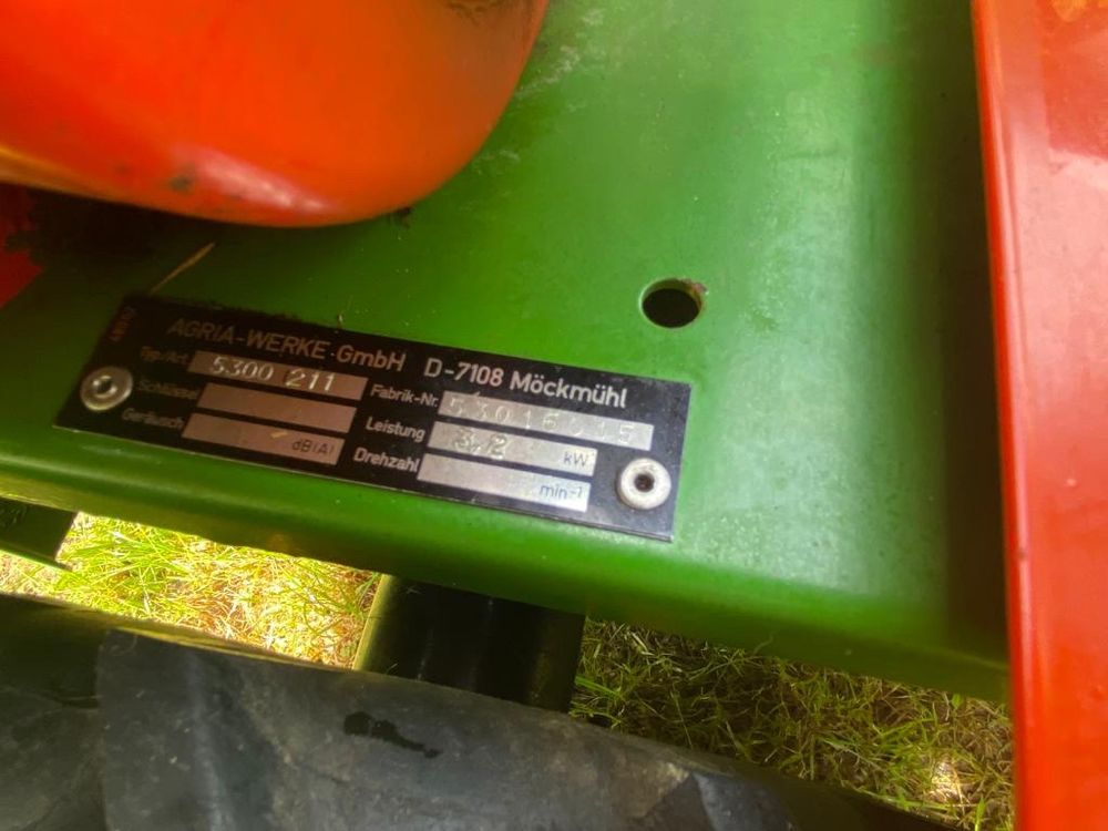 Balkenmäher Agria 5300 (Gebraucht) in Hunzenschwil für CHF 800 – nur ...
