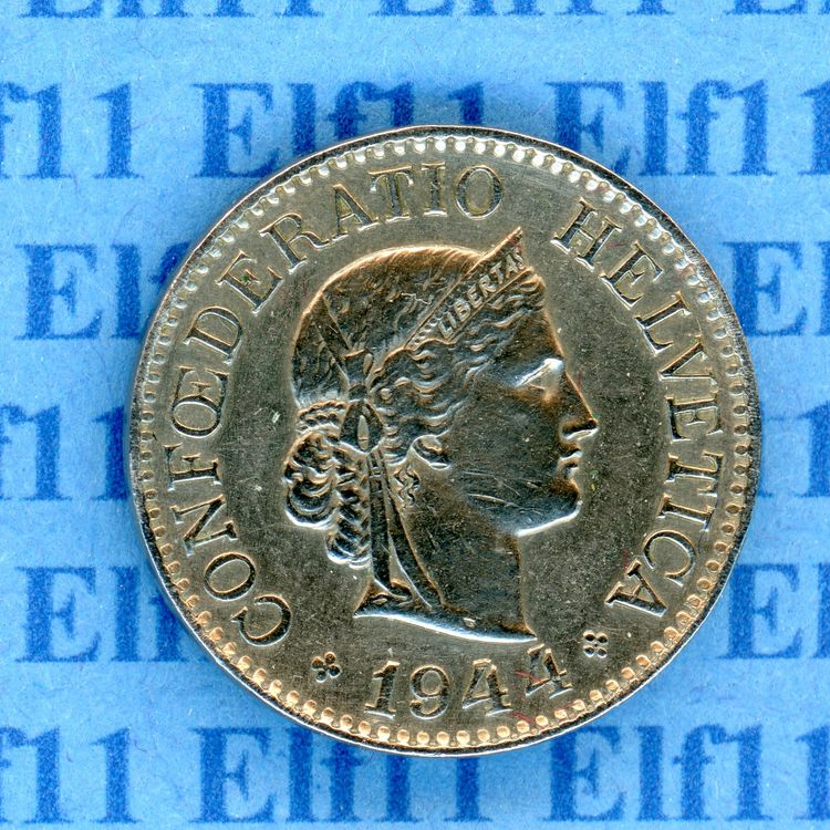 CHF___0.10 1944 vz 10 Rappen (Gebraucht) in Widnau für CHF 5 – mit Lieferung auf Ricardo kaufen