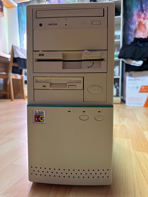 Retro Computer AMD 386DX-40, 16MB RAM, 500MB HDD, SOUND CARD (Gebraucht ...