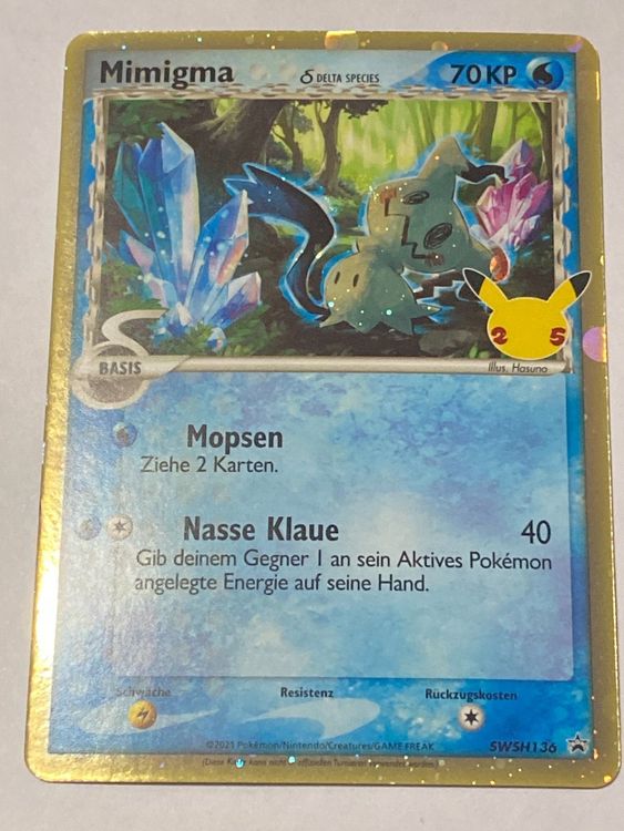 Pokemonkarte Mimigma Delta Species (Neu (gemäss Beschreibung)) in Neuhausen für CHF 5 – mit ...