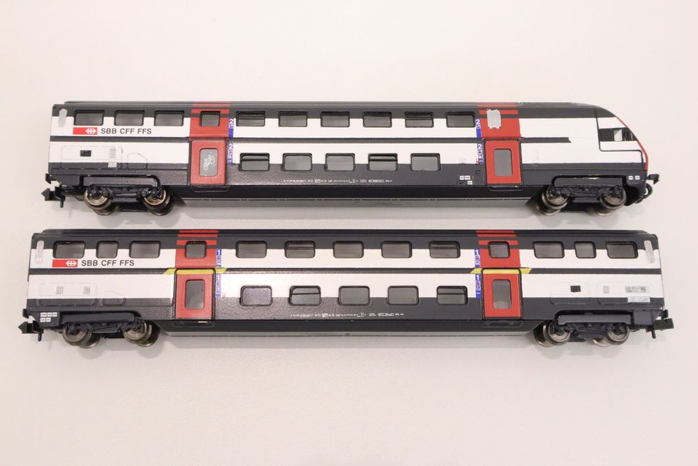 Wabu 146.001 bis 005 SBB Dosto Personenwagen, Spur N | Kaufen auf Ricardo