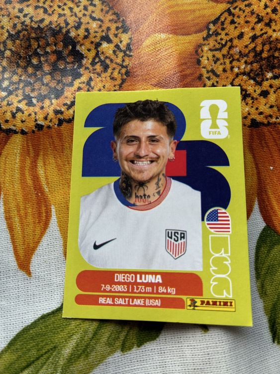 Panini WM 2026 Sticker Diego Luna USA 14 (Gebraucht) in Wettingen für ...