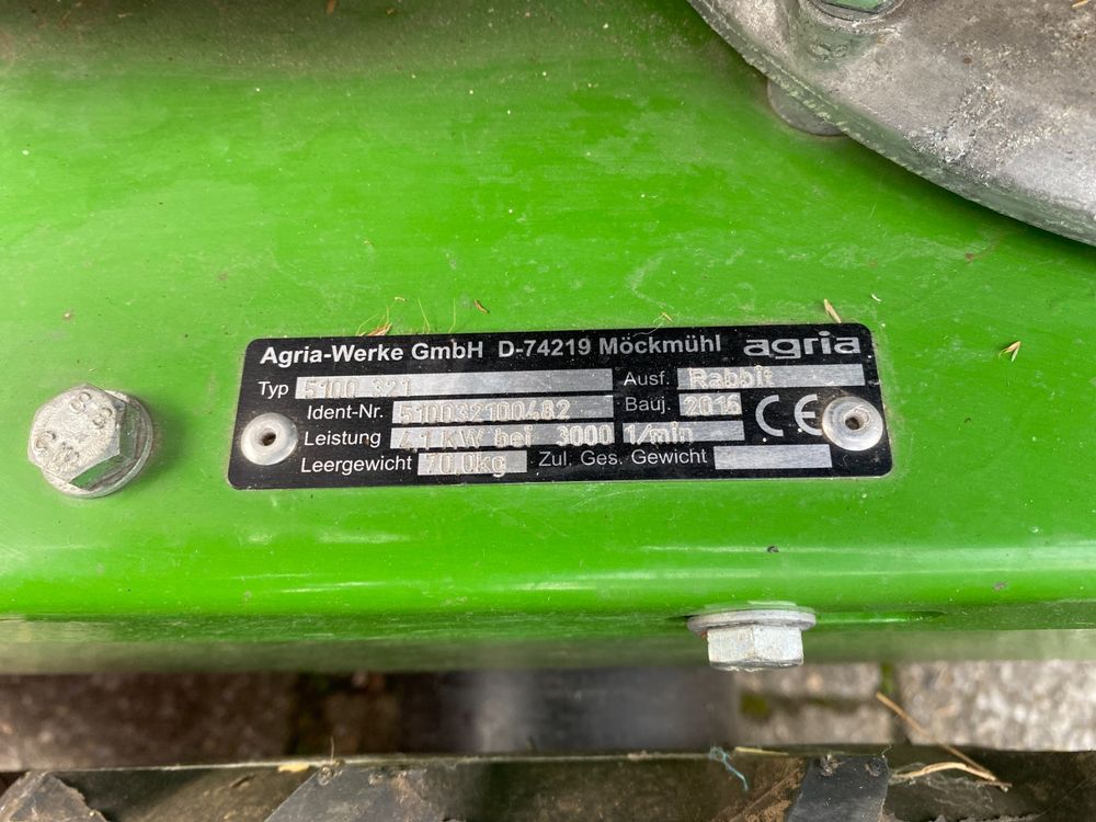 Motormäher, Balkenmäher, Agria, Rabbit 5100 321 (Gebraucht) in Frutigen ...