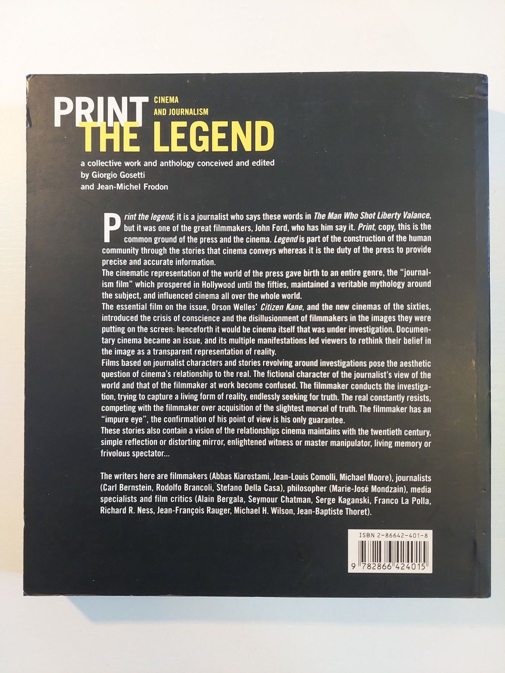 Print the Legend - Cinema and Journalism - Locarno Filmf. (Gebraucht ...