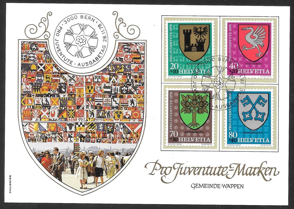 FDC Pro Juventute Serie 1978 ET 28.11.1978 schön illustriert (Neu (gemäss Beschreibung)) in ...