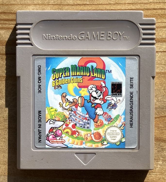 Super Mario Land 2: 6 Golden Coins Nintendo Game Boy (Gebraucht) in ...