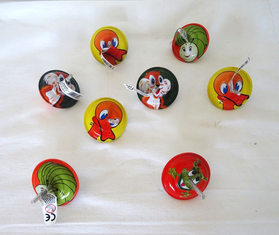 8 Blech Kreisel mit Federung Neu | Acheter sur Ricardo