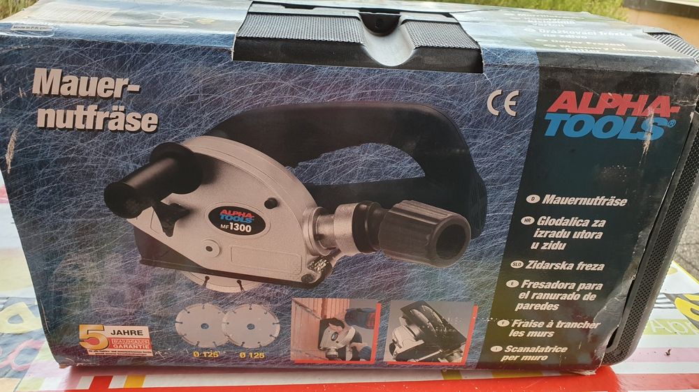 Fraise à couper les murs Alpha Tools MF 1300 (D'occasion) à Lausanne ...