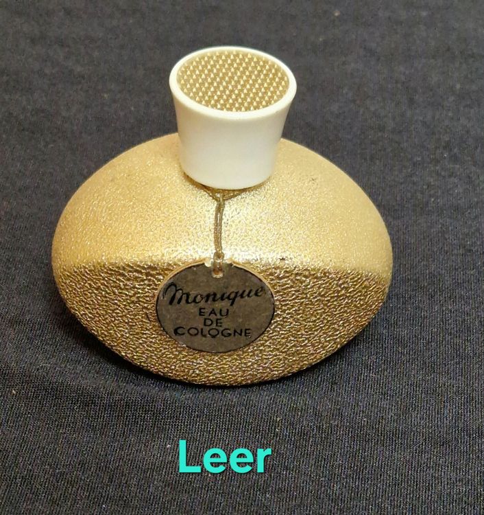 RAR-Speziell-Vintage: Eau de Cologne Monique goldene Flasche (Gebraucht ...