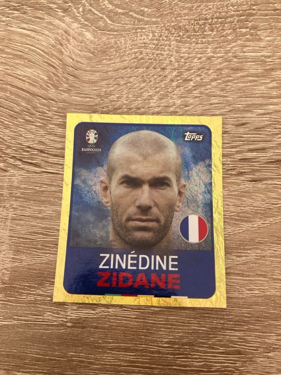 Topps gold Zidane LEG 8 | Kaufen auf Ricardo
