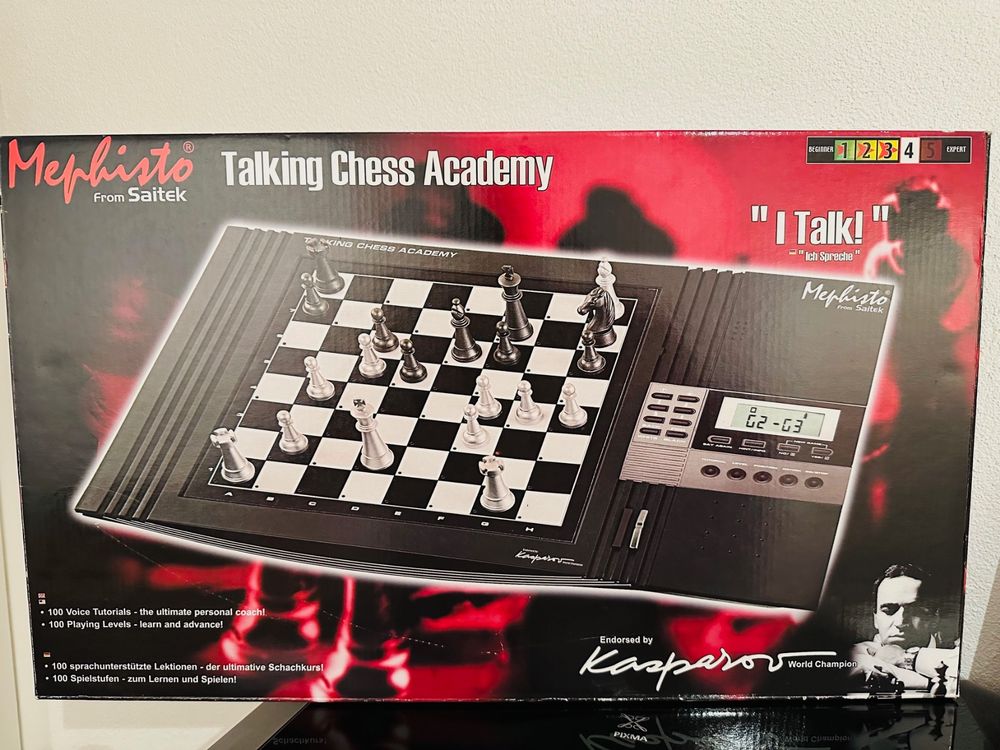 Mephisto Talking Chess Academy (Gebraucht) in Bonstetten für CHF 5 – nur Abholung auf Ricardo kaufen