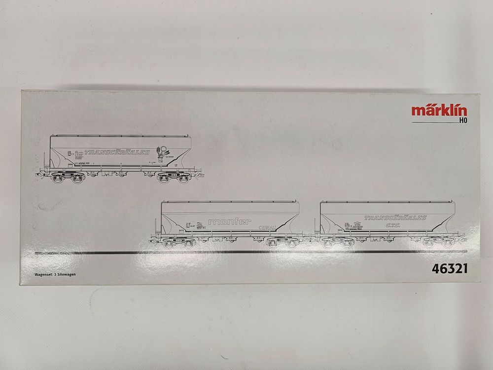 N49 MÄRKLIN 46321 Wagen-Set: 3 Silowagen (Gebraucht) in Toffen für CHF ...