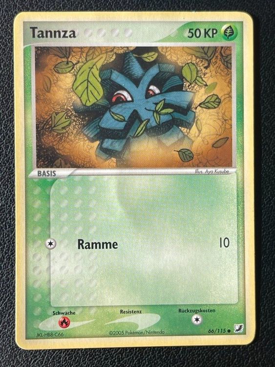 Tannza 66/115 Pokémon EX Unseen forces (Neu (gemäss Beschreibung)) in ...