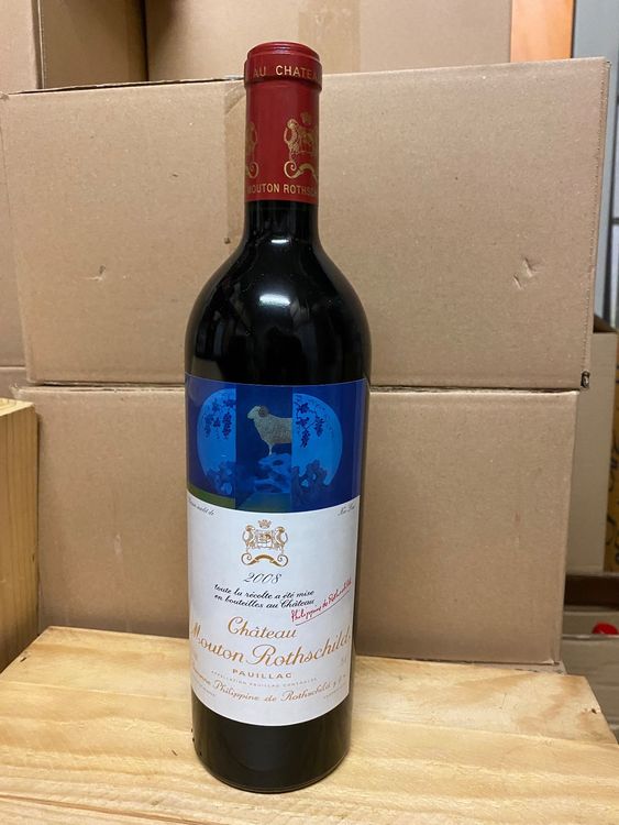 1 Fl. Chateau Mouton Rotschild 2008 (Neu und originalverpackt) in ...