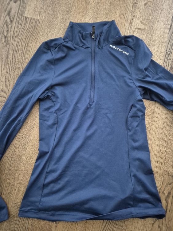 Peak Performance Unterziehpullover mit Zip, Outdoor Damen S (Neu ...