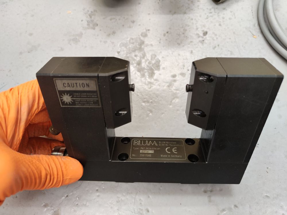 BLUM Laser Werkzeugvermessung P87 CNC Taster (Gebraucht) in Ligerz für ...