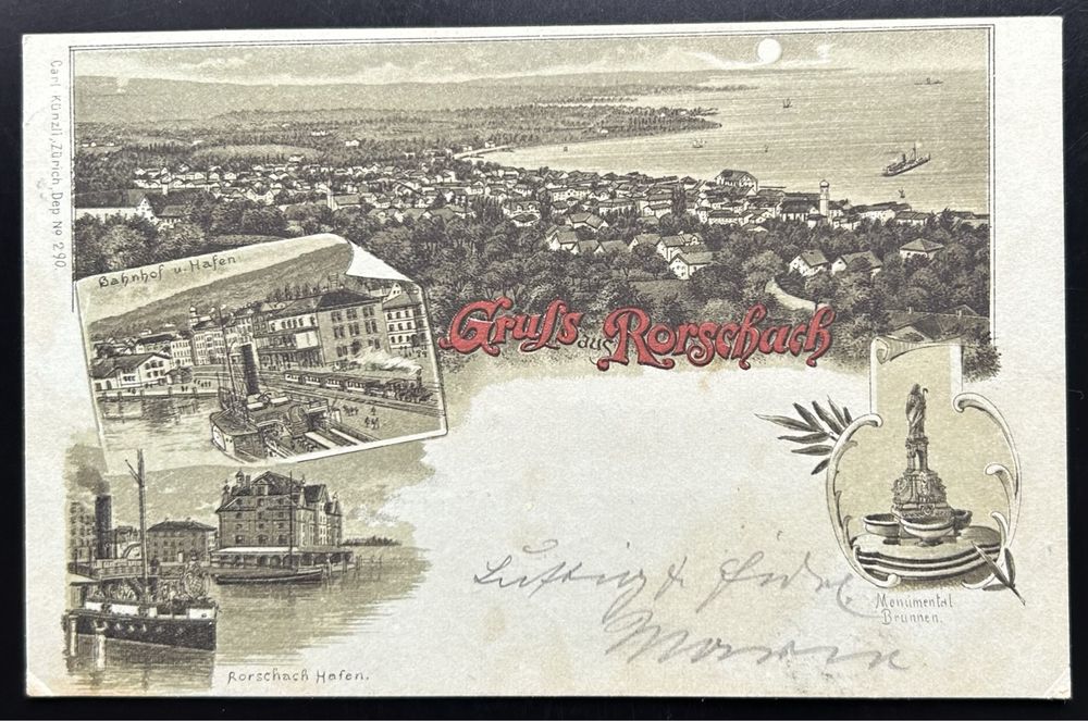 Gruss aus Rorschach Litho | Kaufen auf Ricardo