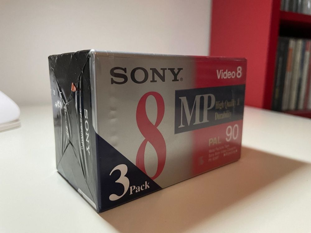 Sony 8MP Kassette 90 min 3er Pack OVP | Kaufen auf Ricardo