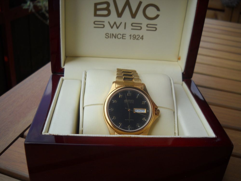 BWC Automatic Stahl / Gold Herrenuhr Ref. 745-6599-25 Neu | Kaufen auf ...