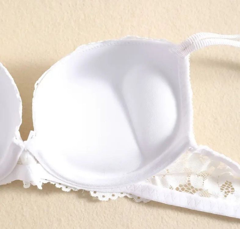 Bh Push Up 80b Weiss Mit Spitzen Kaufen Auf Ricardo