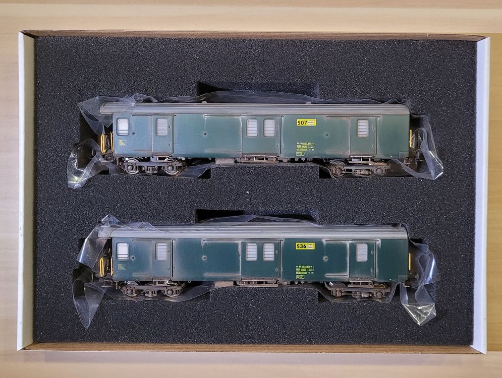 Heris 13052 SBB Postwagen Z4 2-teilig, gealtert -> limitiert (Neu und ...