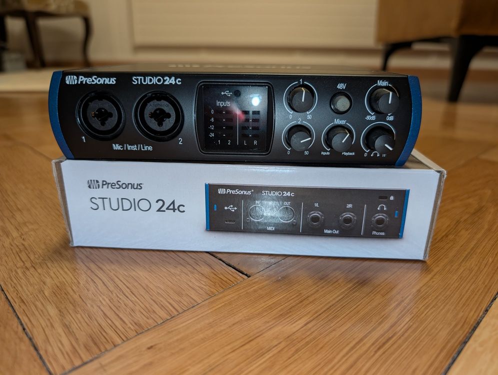 PreSonus Studio 24c Audio Interface – USB-C (Gebraucht) in St. Gallen ...