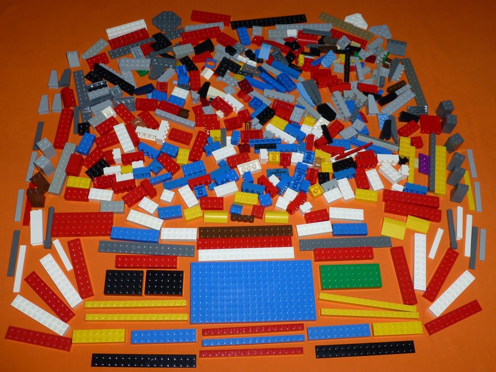 Lego / 1 Kilo bunt gemischte Bausteine + Platten | Kaufen auf Ricardo
