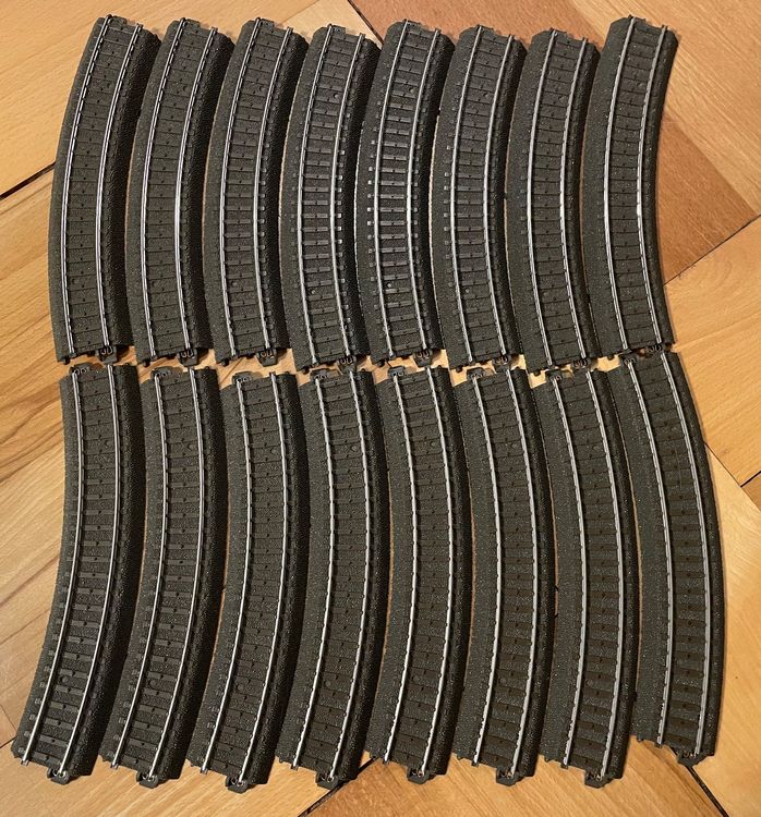 Märklin C-Gleis Gebogen Spur H0 - Art.Nr. 24130 R1 = 360 mm (Gebraucht ...